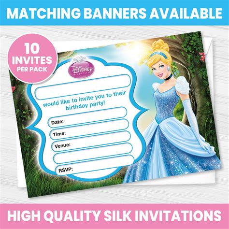 Cinderella Birthday Printables
