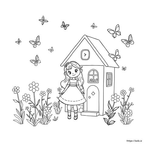 Gambar Mewarnai Isabella