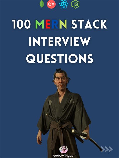 100 important mern interview questions codewithgauri ex what are