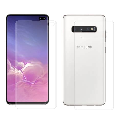 Enkay Hat Prince 01mm 3d 풀 스크린 프로텍터 방폭형 하이드로 겔 필름 전면 후면 Galaxy S10