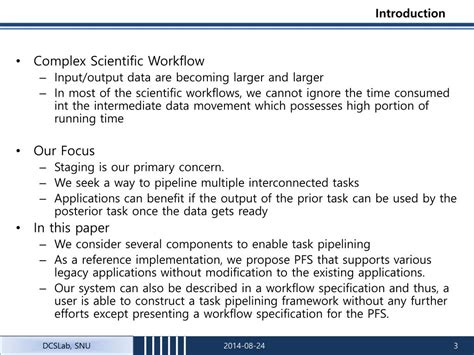 ppt a task pipelining framework for e science workflow management