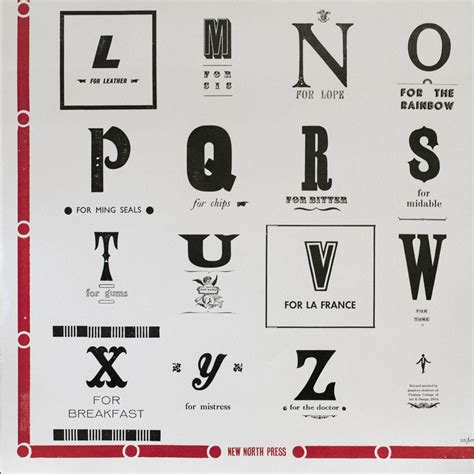 The Cockney Alphabet New North Press