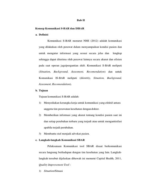 Isbar Pdf
