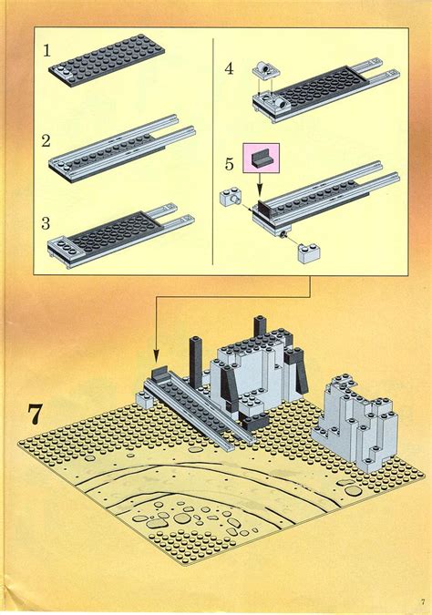 Lego Instructions For Set Bandit S Secret Hide Out Western Cowboys