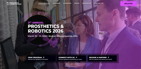 Prosthetics And Robotics 2026 Register Now