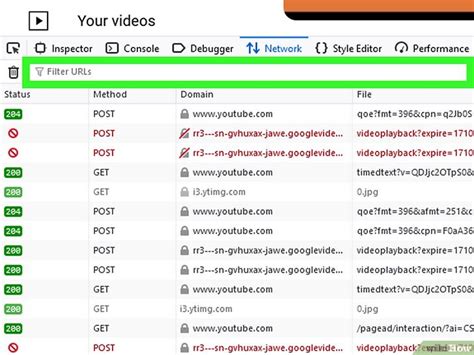 how to save a video using inspect element