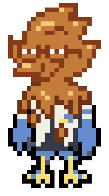 Hd Caramel Berdly Sprite Caramel Berdly Know Your Meme