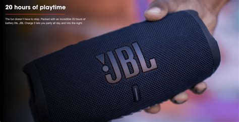 Jbl Charge Portable Bluetooth Speaker White