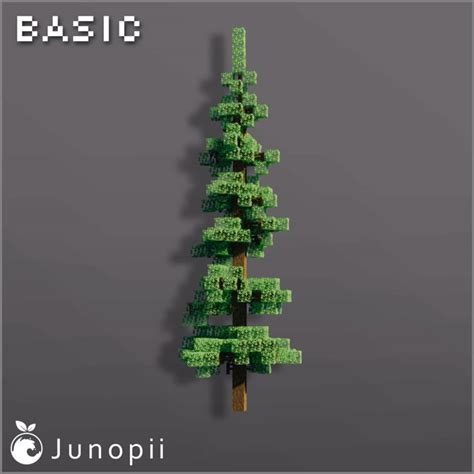 Get More From Junopii On Patreon Minecraft Tree Minecraft Cottage Minecraft Designs