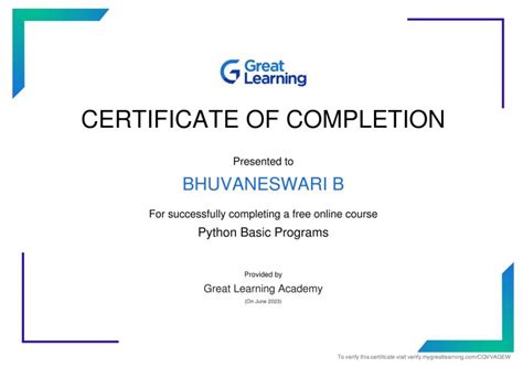 Bhuvaneswari B On Linkedin Greatlearningacademy Greatlearning Python Problemsolving
