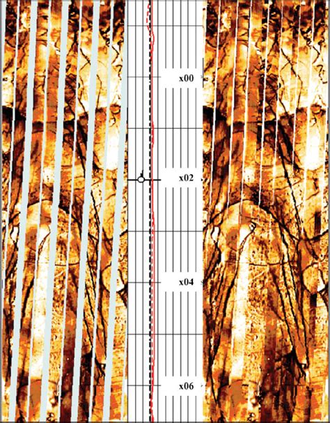 Single Pass Images Left And Merged Multipass Images Right In A