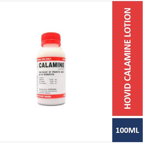 Hovid Calamine Lotion 100ml Shopee Malaysia