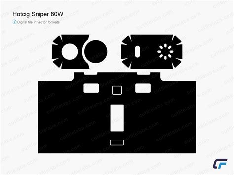 Hotcig Sniper 80w Cut File Template Cutfilelabs