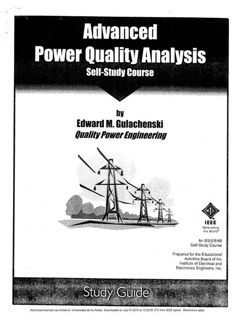 Pdf Advanced Power Quality Analysis Dokumen Tips