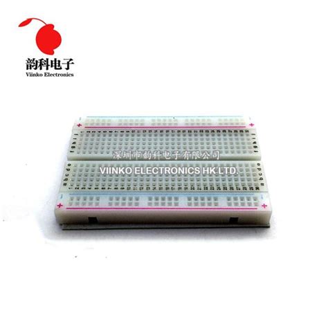 【happy One】10pcs 400 Points Holes Universal Solderless Pcb Breadboard Mini Test Diy Bread Board