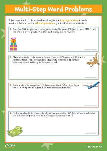 Solving Missing Number Problems Year 3