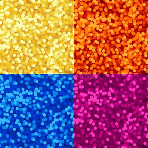 Lights Seamless Pattern Stock Vector Illustration Of Orange 21422742