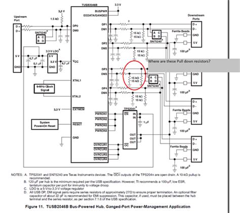 Tusb2036 Unknown Device For All Three Downstream Ports Interface Forum Interface Ti E2e