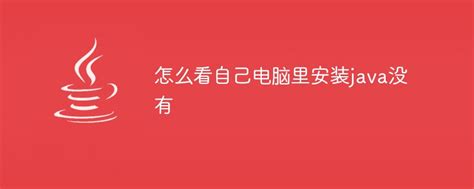 怎么看自己电脑里安装java没有 美云 怎么看自己电脑里安装java没有 美云