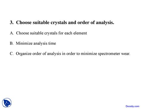 Suitable Crystals Geochemistry I Lecture Slides Docsity