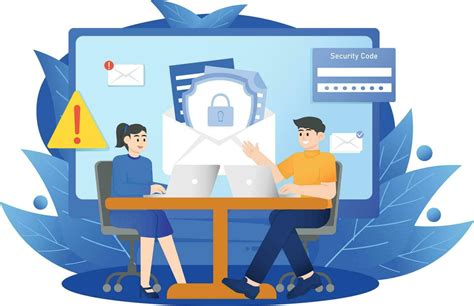 Email Data System Security In Software Illustration 25390646 Vector Art