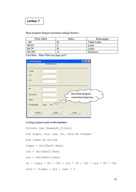 Modul Visual Basic Pdf