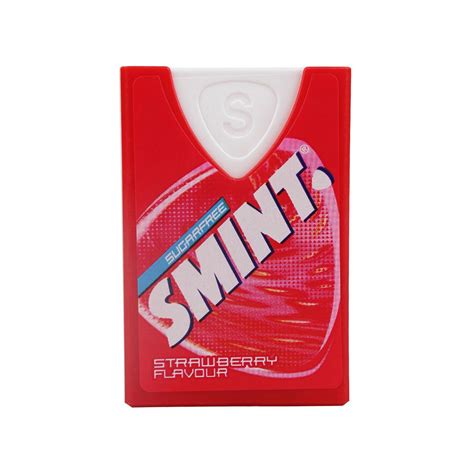 Smint Strawberry Flavour Candy Sugar Free Price Buy Online At Best