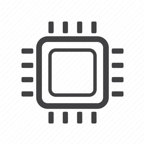 Cpu Microchip Processor Icon