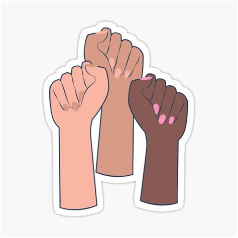 Girl Power Empowered And Unstoppable Sticker For Sale By Alihassan