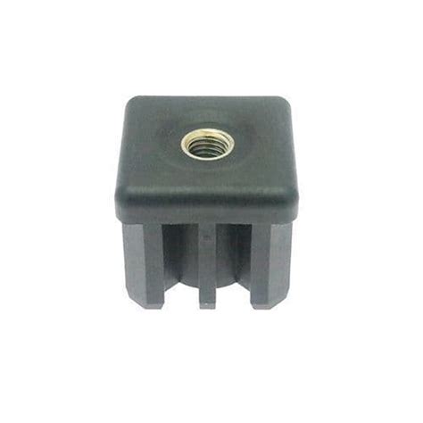 M16 X 60mm X 60mm Heavy Duty Square Threaded Insert Black Stainless Steel Vital Parts