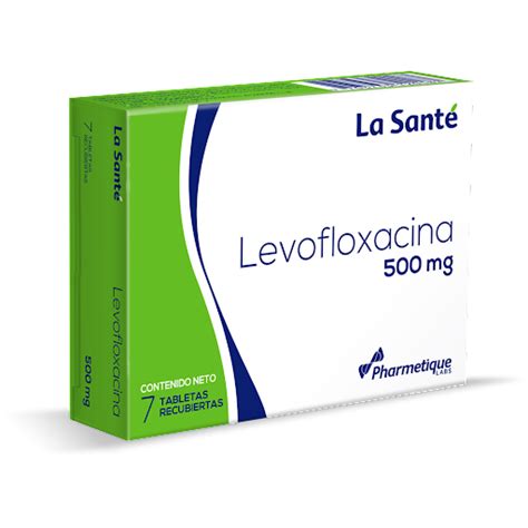 Levofloxacina 500 Mg La Sante Caja X 7 Tabletas Farmatodo Venezuela