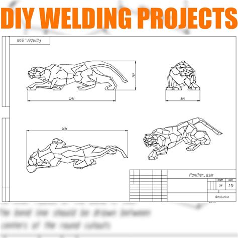 Welding Projects To Sell Idea Diy Plans Drawings Sheet Metal Art Work