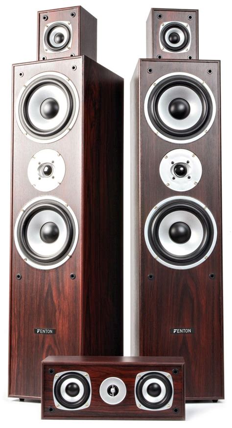 Impianto Audio 510w Home Cinema 50 Theatre Set Casse Pavimento Passive