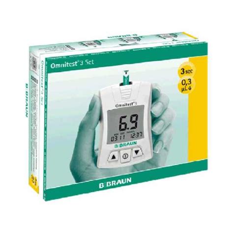 Bbraun Omnitest 3 Set Blood Glucose Monitor Price In India Specs