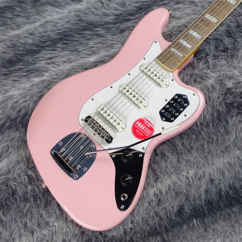 Squier Fsr Classic Vibe Bass Vi Matching Headstock Shell Pink ｜hirano