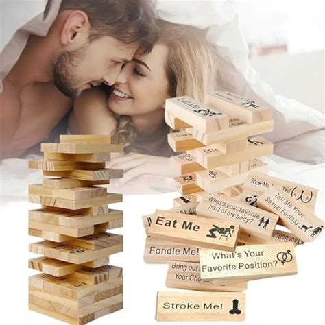 Adult Jenga Game Naughtysex Games For Coupleswith 48 Risky Pleasure