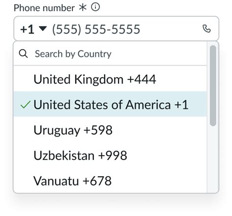 Input Phone Horizon Design System