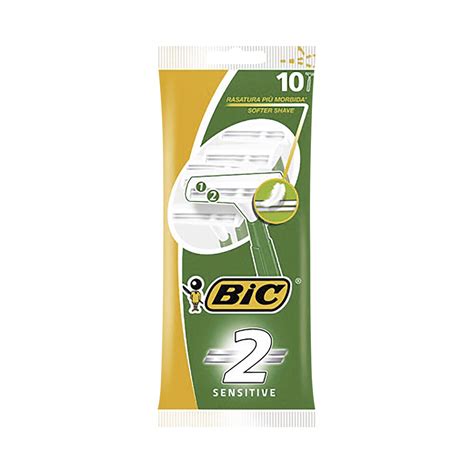 Buy Bic Twin Blade Disposable Razors For Sensitive Skin 10 Pack Coles