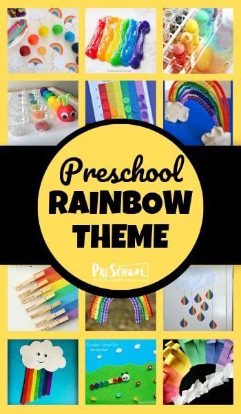 🌈rainbow Preschool Theme With Activities For Preschoolers