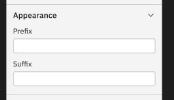 Add Possibility To Add Prefix And Suffix Appearance For Form Fields Issue Bpmn Io Form