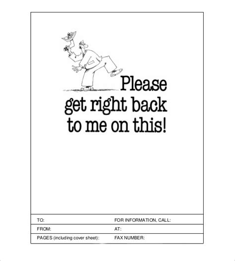 Funny Fax Cover Sheet Printable Fax Cover Sheet Printable