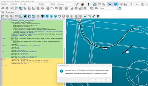 Created A Point From A Scan And A Constructed Line Pc Dmis For Cmms