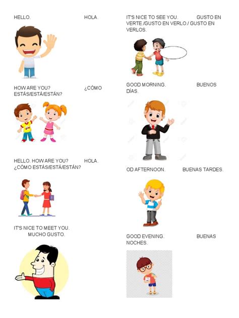Imagenes Con Saludos En Ingles Aprende A Decir Hola En Inglés