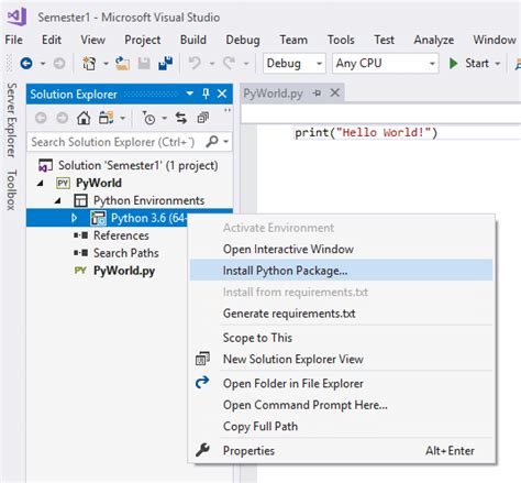 4 First Step To Install New Python Packages On The Python Environment Download Scientific