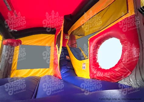 C5 Cars Combo Wet Or Dry Inflatable Bouncer And Slide Combos Magic Jump Inc