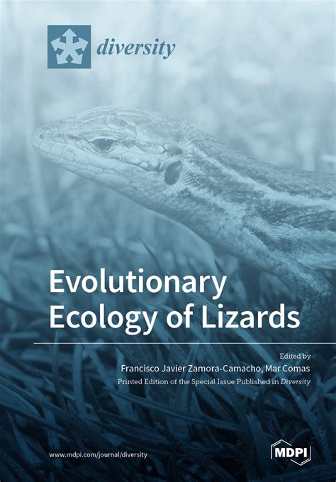 Evolutionary Ecology Of Lizards Mdpi Books