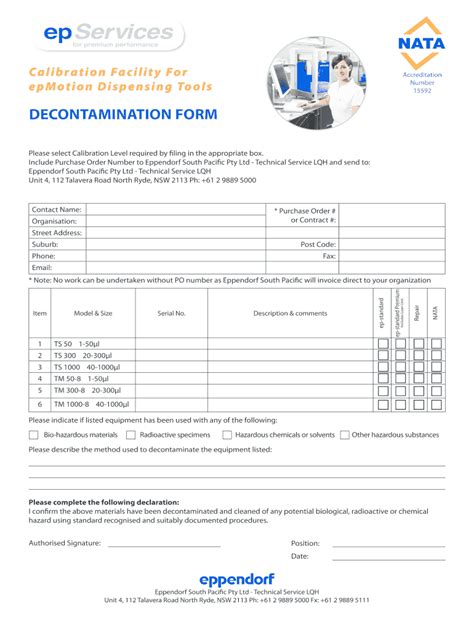 Eppendorf Pipette Decontamination Form At James Urbina Blog