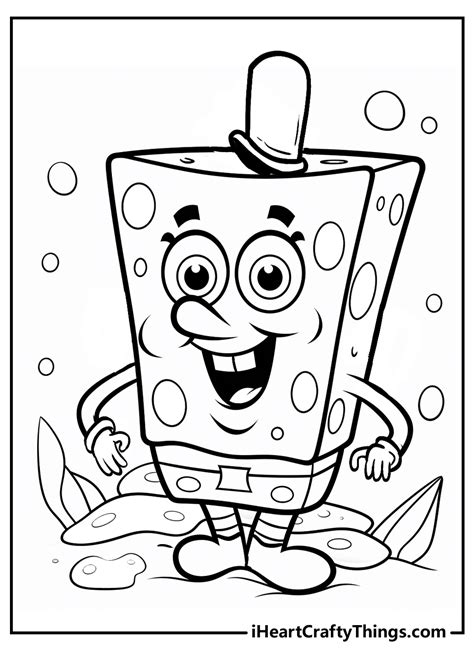 Dive Into The Microscopic World With Printable Plankton Coloring Pages