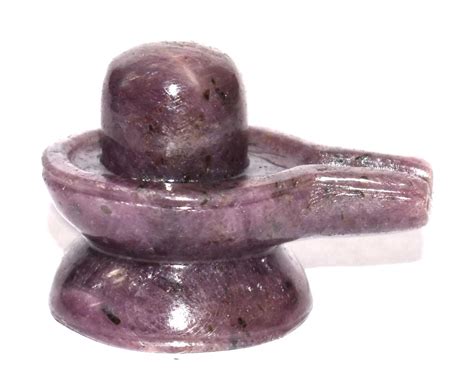 Ruby Shivling 234 Carats Rudraksh Guru