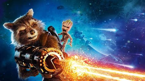 Groot 1080p Guardians Of The Galaxy Vol 2 Rocket Raccoon Marvel Cinematic Universe